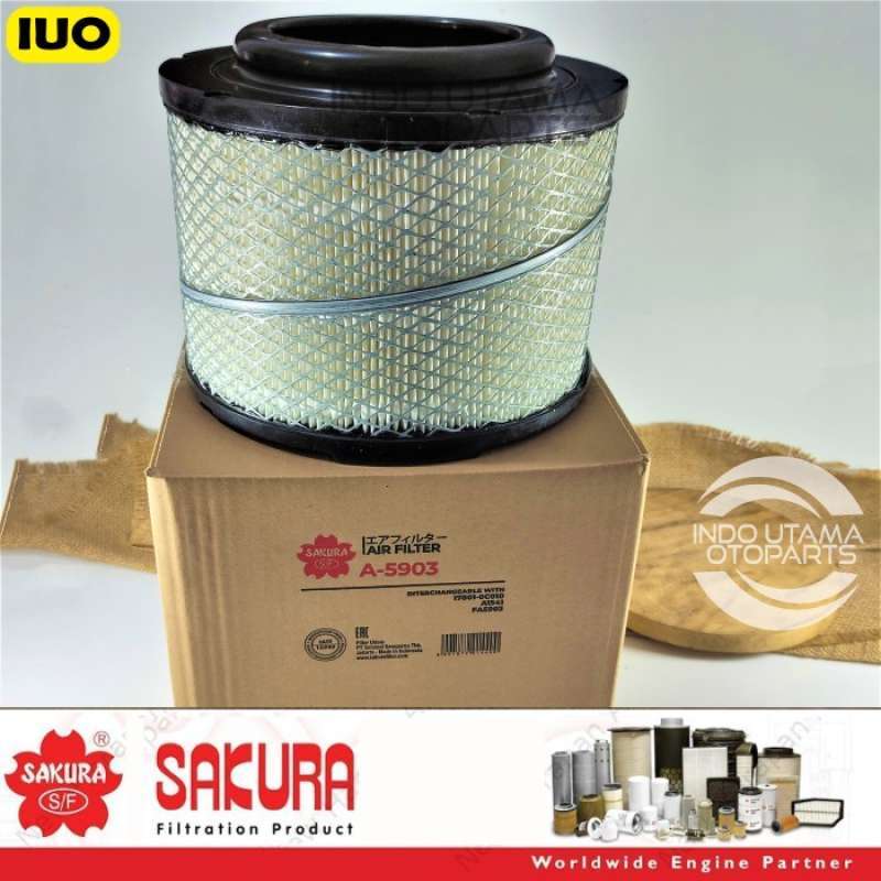 Jual Filter Udara Innova Fortuner Hilux Ford Everest Sakura A-5903 Di ...