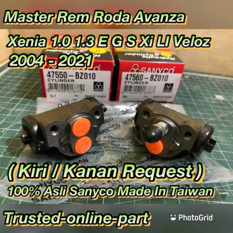 Jual Master Rem Avanza Xenia 1.0 1.3 1.5 100% Asli Sanyco - Kiri Di ...