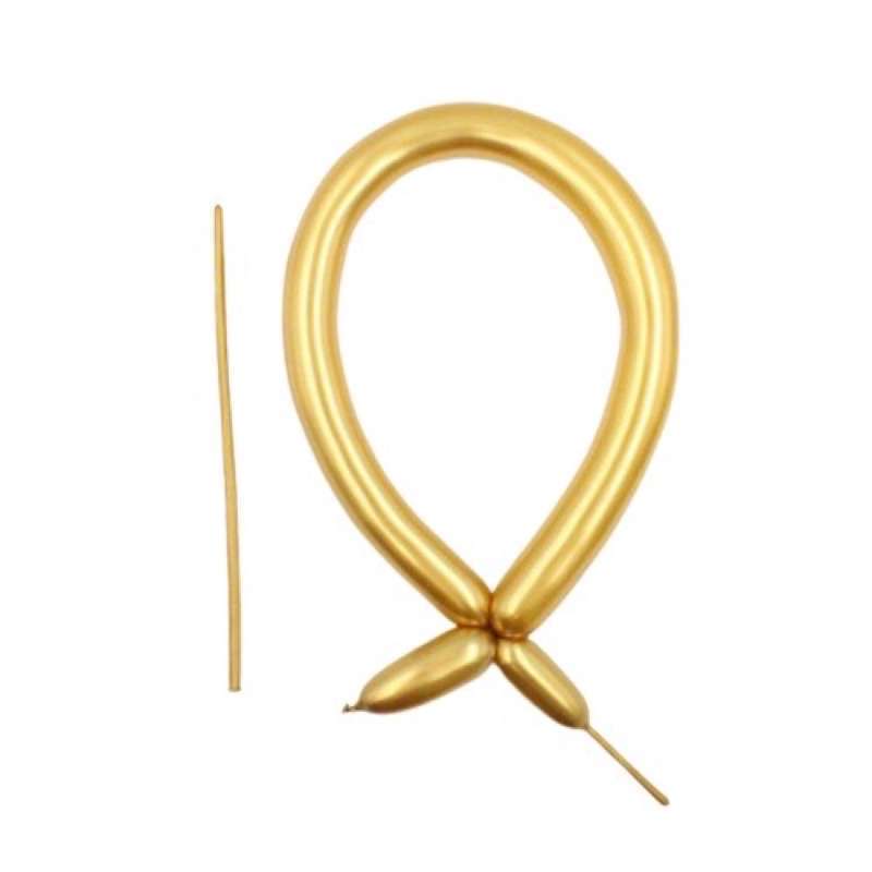 Jual Balon Twist Chrome / Balon Panjang Metalik / Balon Cacing / Balon ...