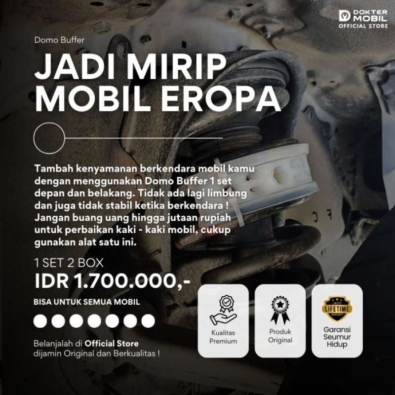 Jual Spring Buffer Damper Stabilizer Peredam Guncangan Mobil Domo ...