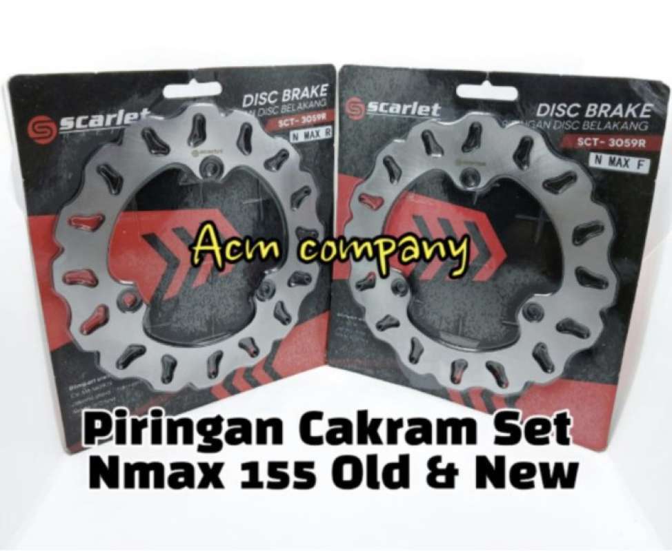 Jual Piringan Cakram Set Depan Belakang Yamaha Nmax 155 Old New M ...