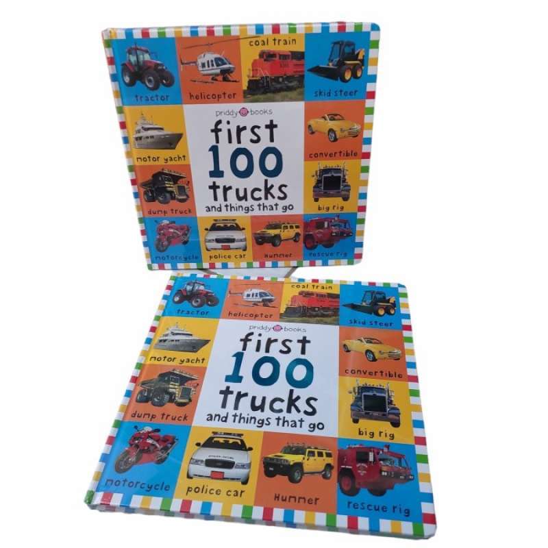 Promo Priddy Books - Big Board Book: First 100 Trucks And Things That ...