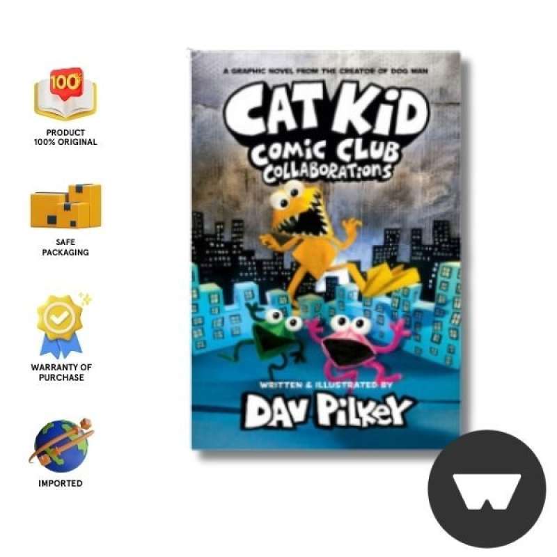 Promo Scholastic - Cat Kid Comic Club #4: Collaborations (sc) Diskon 23 ...