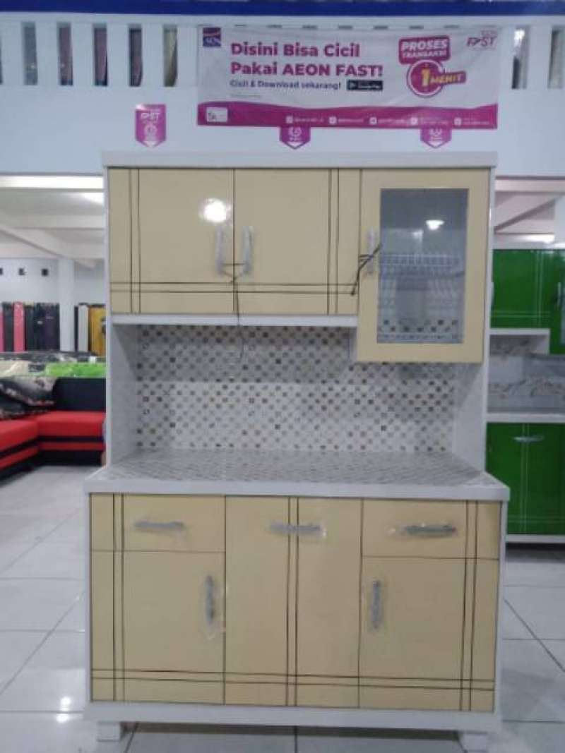 Jual Lemari Sayur 3 Pintu/ Lemari Dapur/ Rak Piring Di Seller Belanja ...