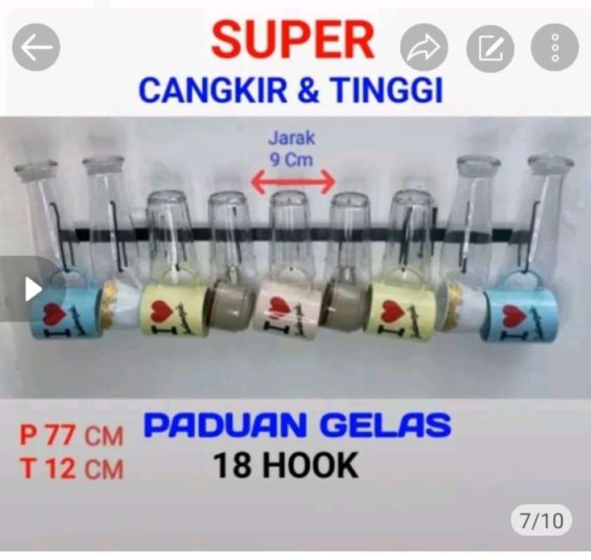 Jual Rak Gelas Tempel Dinding Motif Butterfly Unik Varian Semua Jenis ...