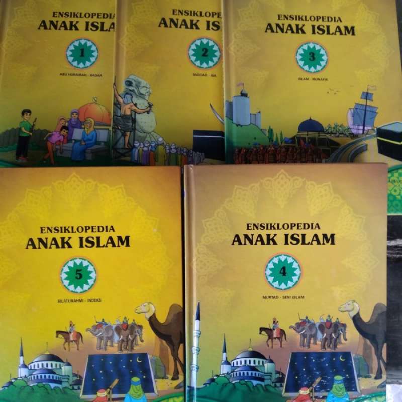 Promo Original Ensiklopedia Anak Islam Jilid Lengkap 1 - 5 Diskon 23% ...