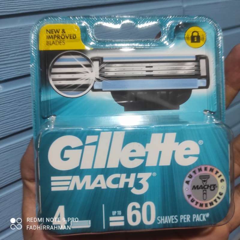 Jual Gillette Mach 3 Refill Isi 4 Di Seller Aghanim - Cengkareng Timur ...