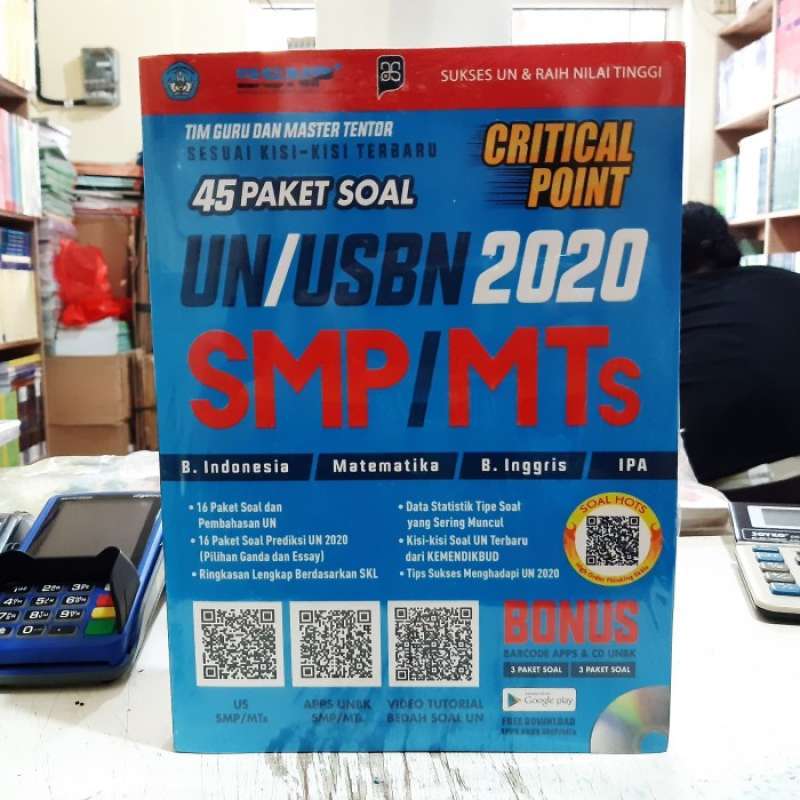 Promo Critical Point Un/usbn Smp/mts 2020 + Cd Unbk Diskon 23% Di ...