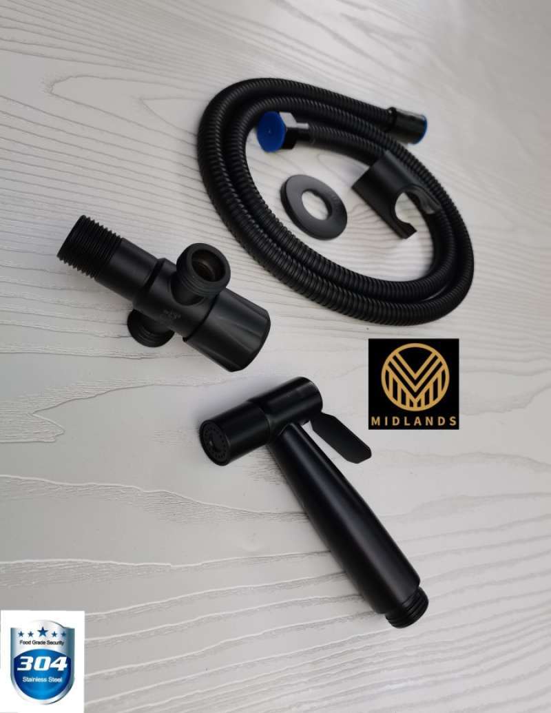 Promo Paket Jet Shower Stainless & Stop Kran Cabang Sus304/jet Washer ...