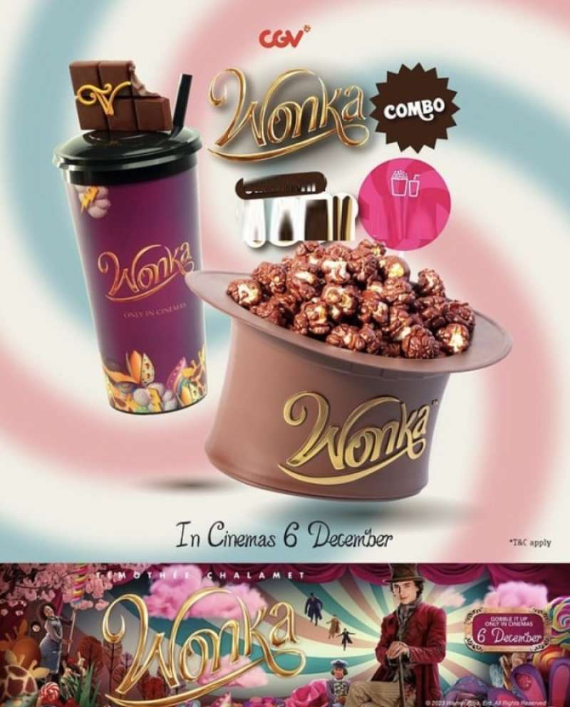 Jual Wonka X Cgv Official Merchandise Set Di Seller Yama - Cengkareng ...