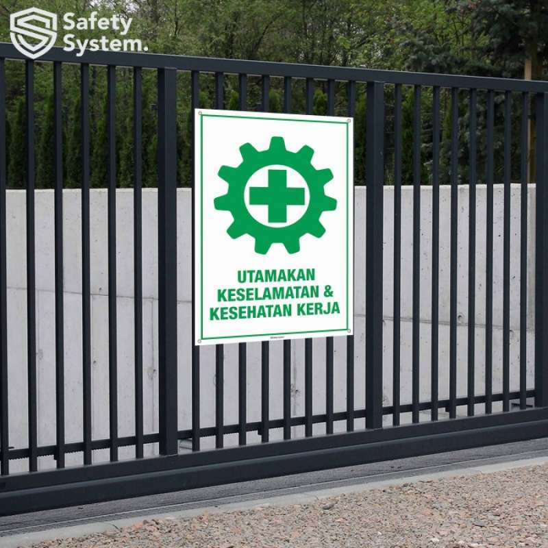 Jual Spanduk Banner K3 Logo Utamakan Keselamatan Dan Kesehatan Kerja ...