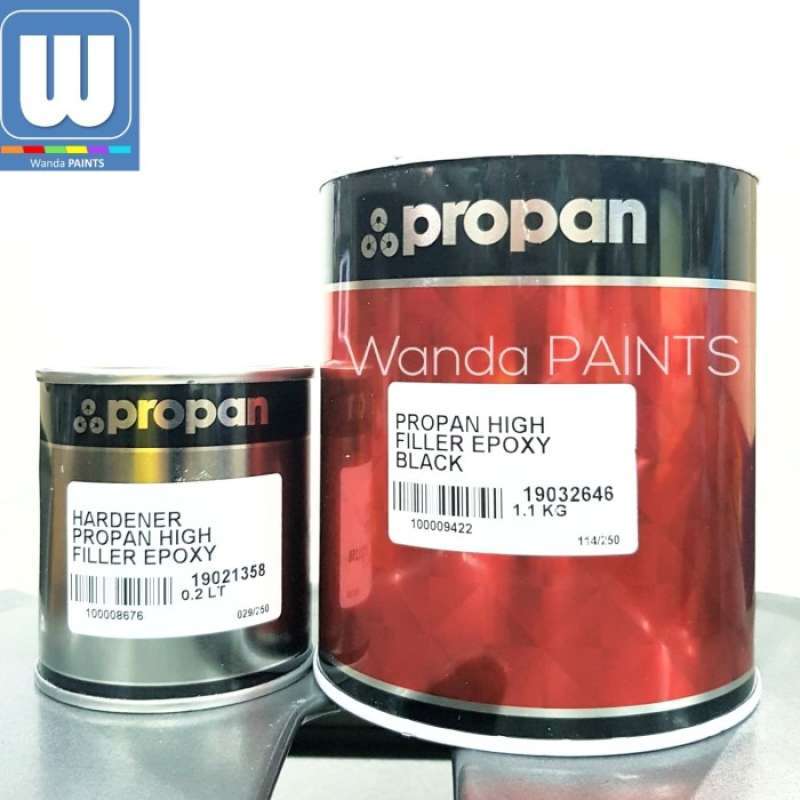 Jual Propan High Filler Epoxy Black Hitam (1 Kg) Di Seller Aghanim ...
