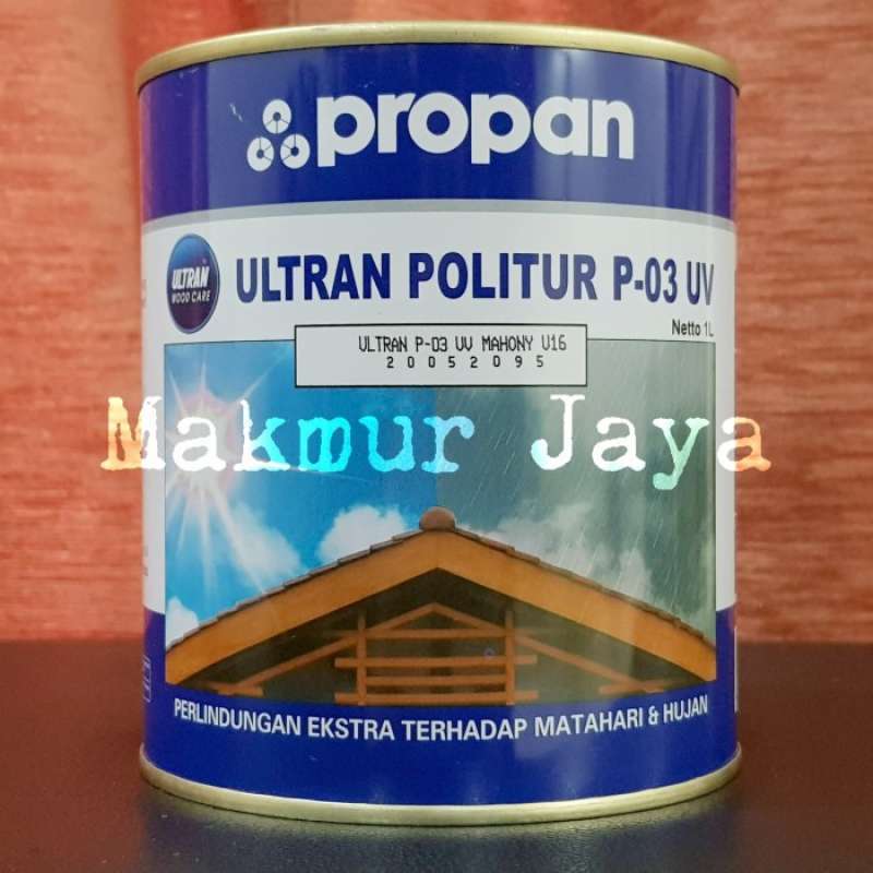 Jual Ultran P-03 Uv Politur Kayu Propan P03 Plitur Eksterior - Natural ...