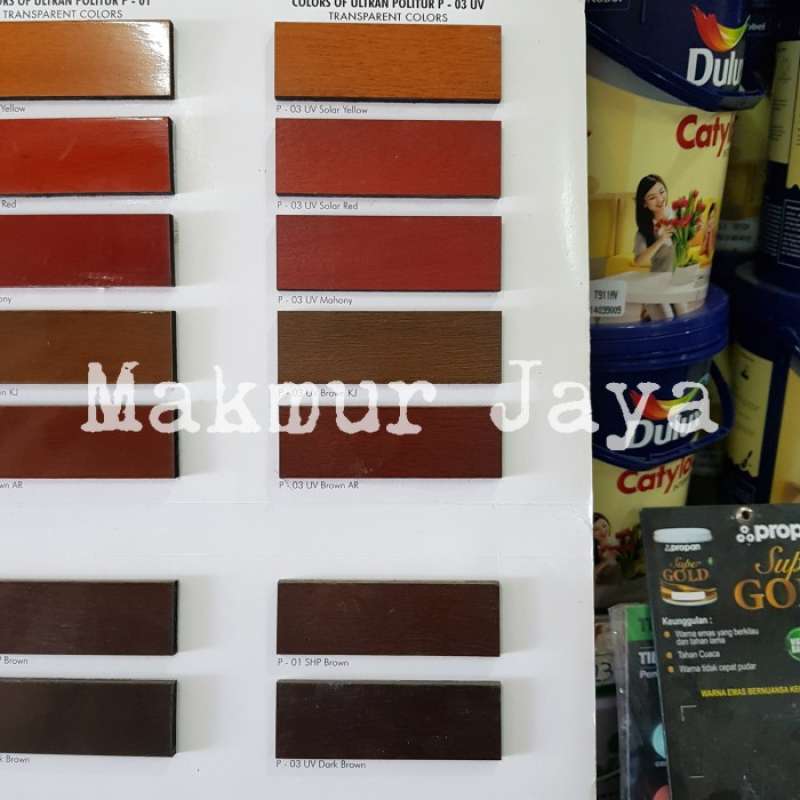 Jual Ultran P-03 Uv Politur Kayu Propan P03 Plitur Eksterior - Natural ...
