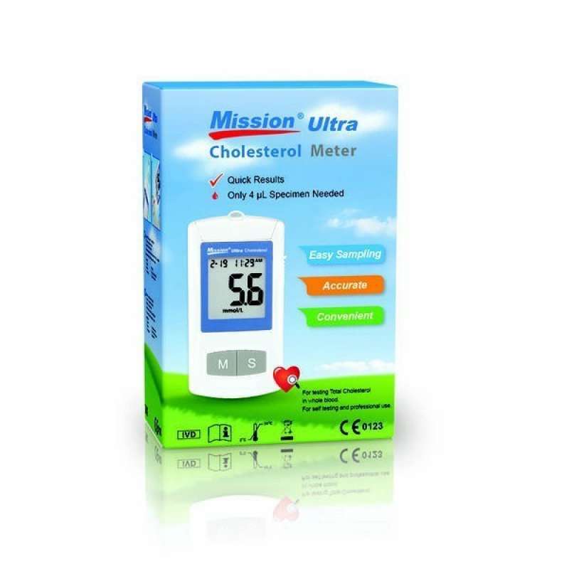 Promo Alat Mission Ultra Kolesterol/cholesterol Monitng System(alat ...