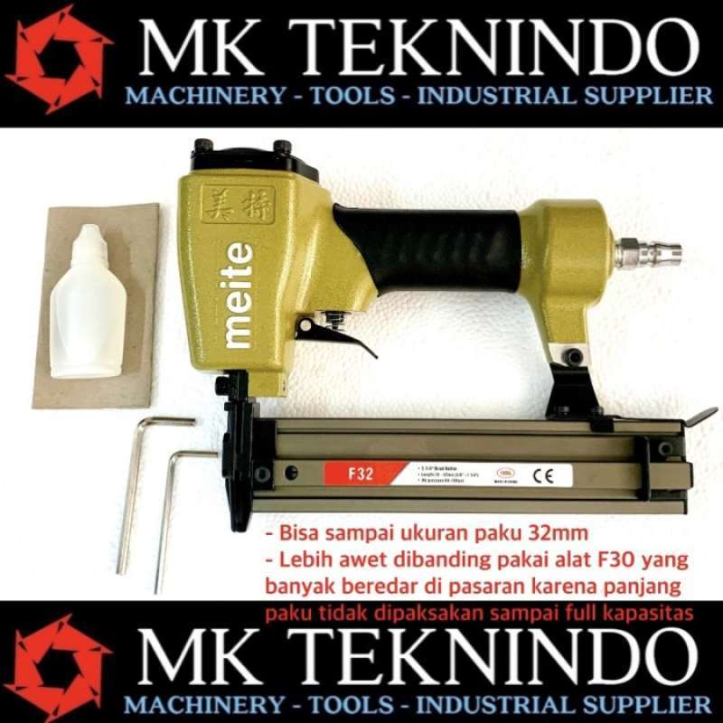 Jual Meite F32 Air Nailer Gun F30 Alat Paku Tembak Lurus Angin Pneumatic Di Seller Raindrop ...