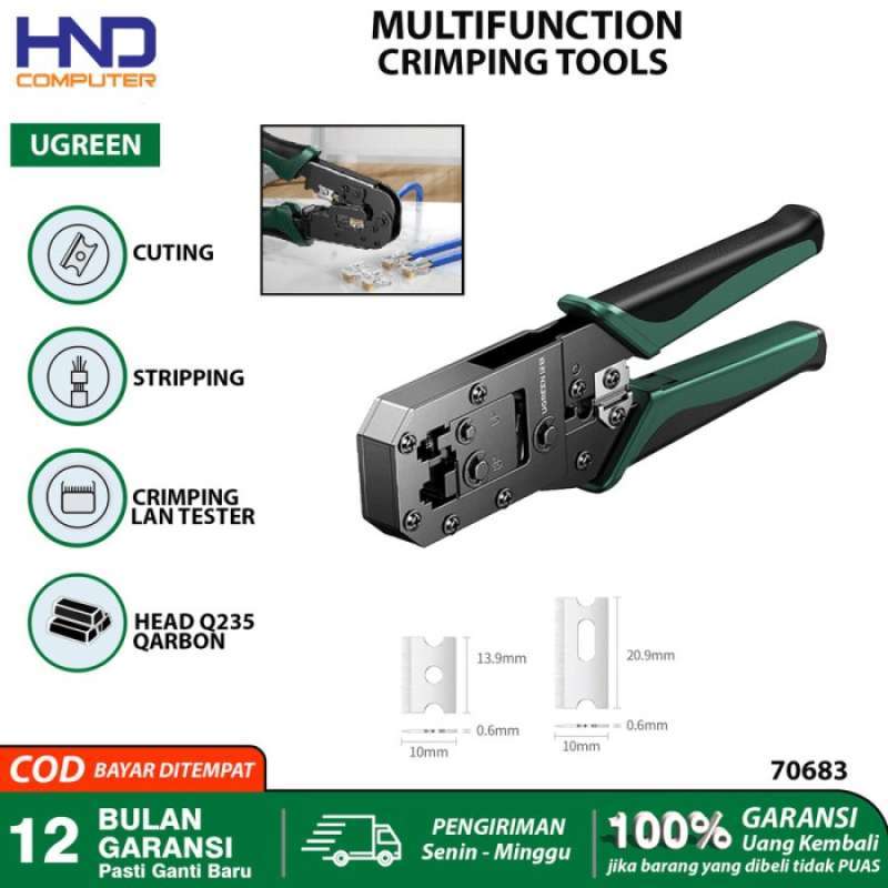Jual Ugreen Multifunctional Tang Krimping Crimping Tool Rj11 Rj45 - 10952 - 10952 Di Seller ...