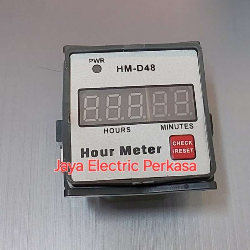 Jual Hour Meter Digital 220v Hour Counter 220vac Hm-d48 48x48mm Di ...