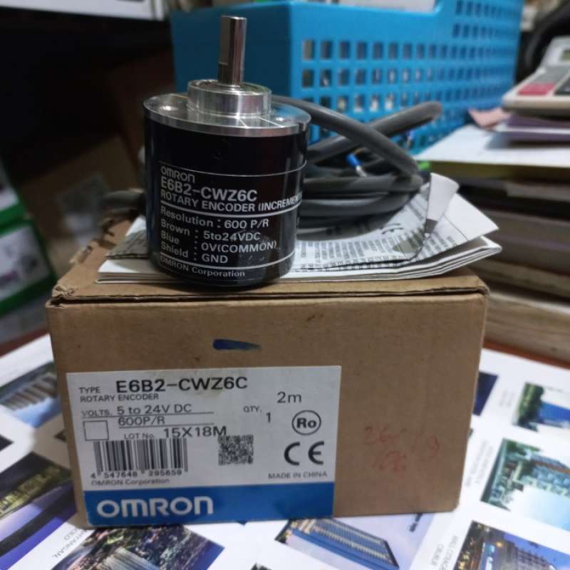 Jual Rotary Encoder E6b2-cwz6c 600 P/r Omron Di Seller Aghanim ...