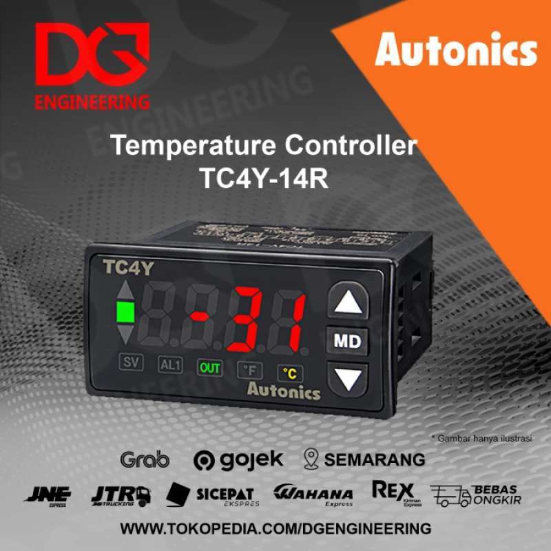 Jual Autonics Temperature Controller Tc4y-14r Di Seller Aghanim ...