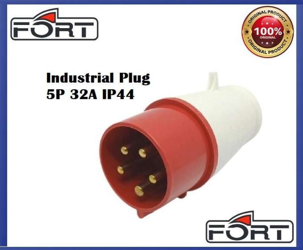 Jual Cee 025 5pole 32a Industrial Plug Listrik Merk Fort Di Seller ...