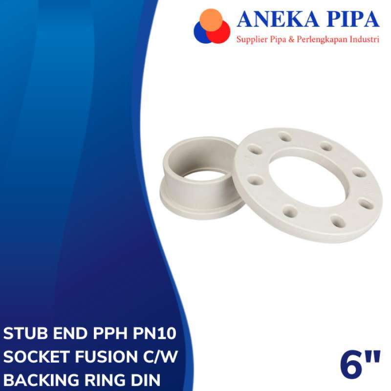 Jual Flange Pph Size 6 Inch Pn10 Socket Fusion Din Di Seller Aghanim ...
