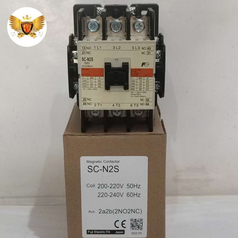 Jual Magnetic Contactor Fuji Sc-n2s Kontaktor Fuji Scn2s Scn-2s - 380v Di Seller Yama ...