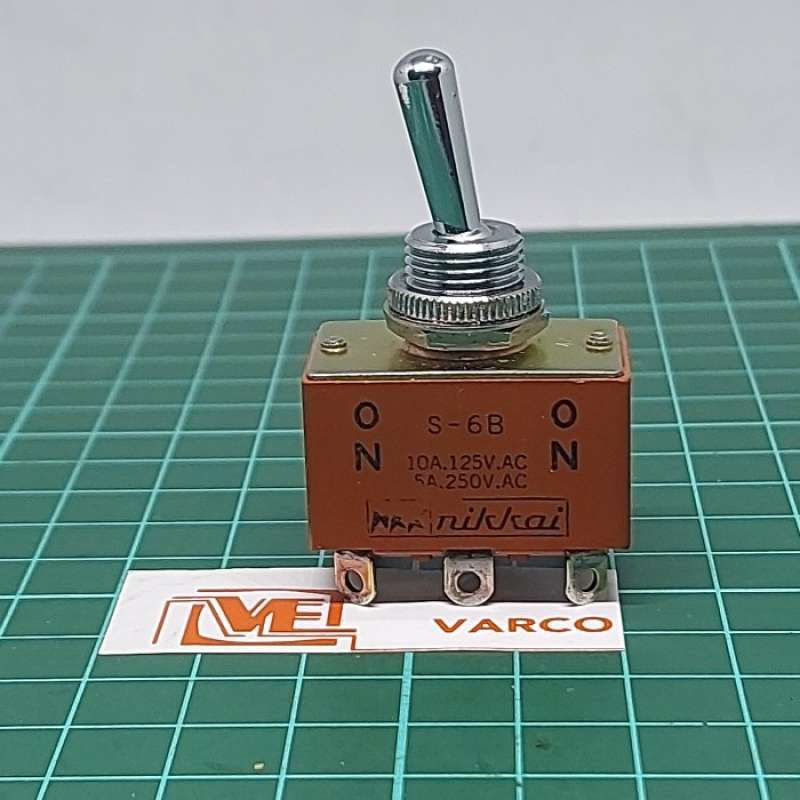 Jual Toggle Togle Switch S6b On On 6 Pin Nikkai Japan Di Seller Aghanim ...