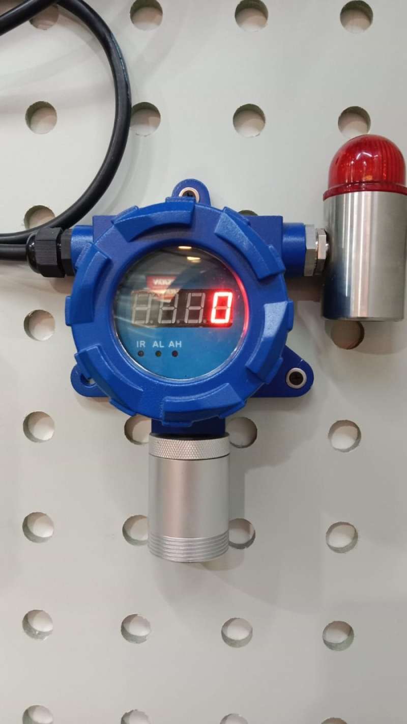 Jual Gas Detector Gaslux Fx Fix System (lel /h2s) + Sounder Becon Di ...