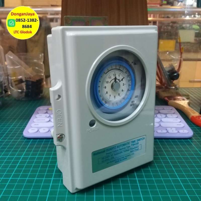 Jual National Quartz Automatic Time Switch Tb438 110-240vac Backup Type Di Seller Yama ...