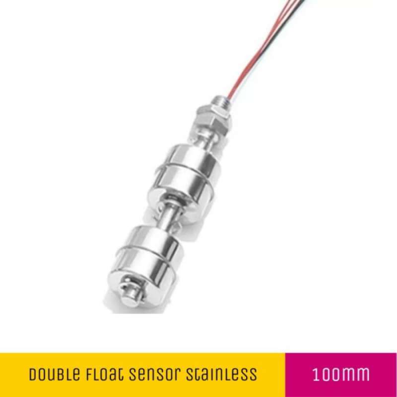 Jual Double Float Switch Dual Ball Stainless Water Sensor Level Air ...
