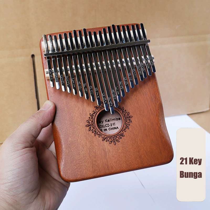 Jual Kalimba 21 Key Piano Jari Alat Musik Thumb Piano Kayu Di Seller ...