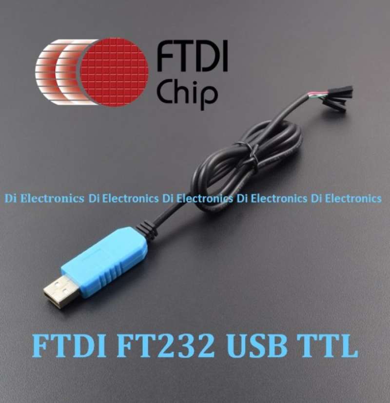 Jual Ftdi Ft232 Usb Ttl Serial Uart Rs232 Converter Plc Data Transfer ...
