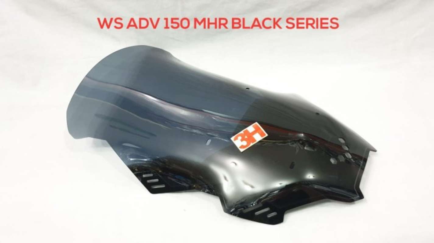 Promo Windshield Mhr Black Series Adv 150 Clear & Smoke Terbaik Diskon ...