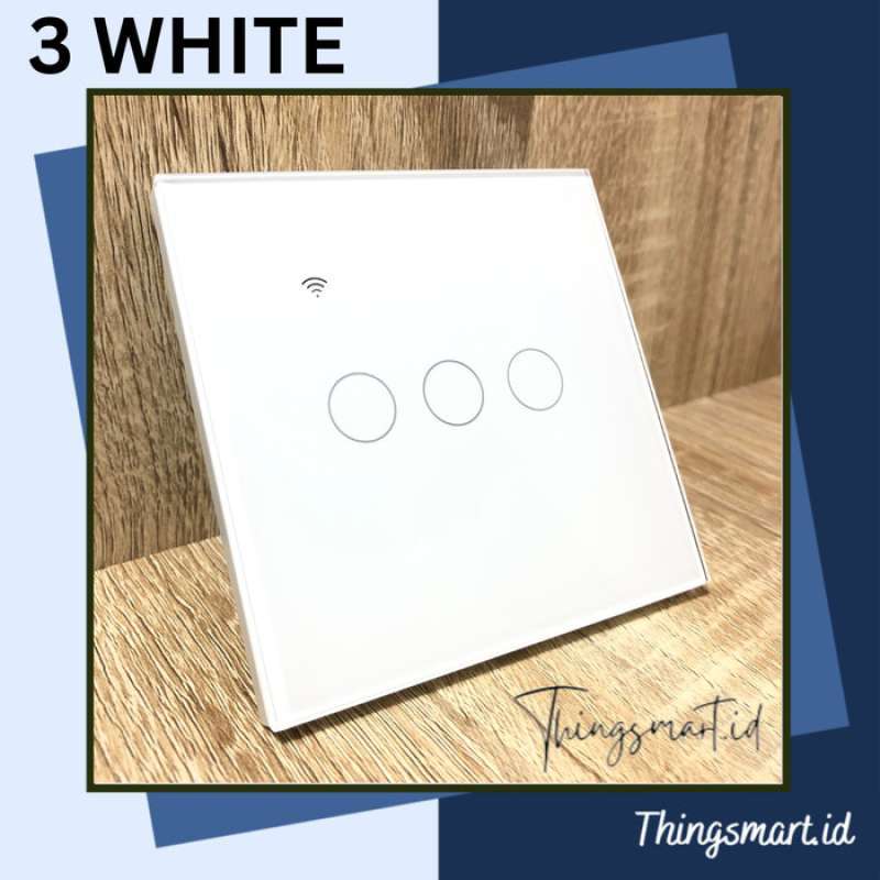 Jual Smartlife Wall Switch Saklar Eu Gang 1 2 3 Black White Wifi Smart ...