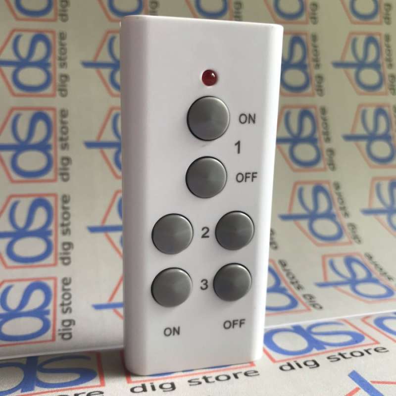 Jual Remote Control Untuk Socket Stop Kontak Steker Rf 433mhz - Type A ...