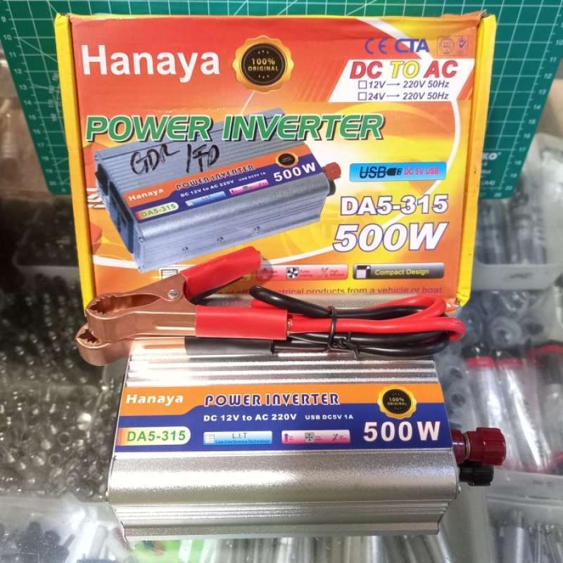 Jual Power Inverter 500 Watt Pure Sine Wave - Soer 500w Di Seller Aghanim - Cengkareng Timur ...