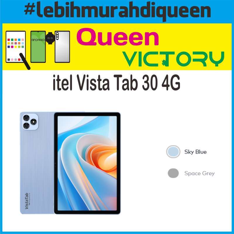 Jual Itel Vista Tab 30 4g 4/128 Garansi Resmi Indonesia Di Seller Queen ...