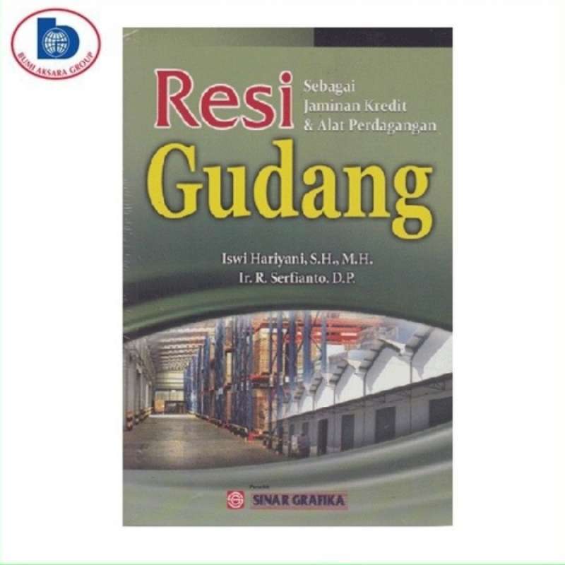 Promo Buku Resi Gudang Sebagai Jaminan Kredit Dan Original Sinar ...