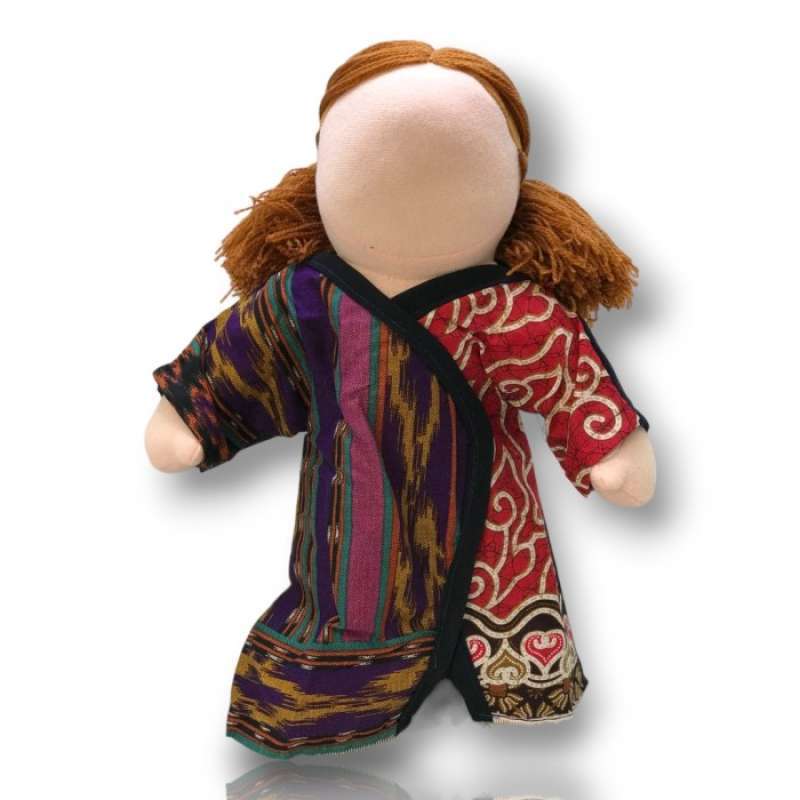 Promo Boneka Faceless Radinkadolls | Batik Kontemporer Geometri - Lidya ...