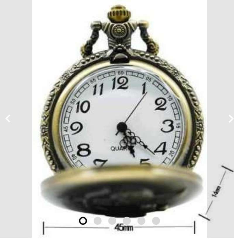 Promo New Pocket Watch Jam Saku Kalung Leher Dog Rintintin Best Seller ...