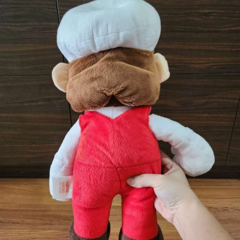 Promo Super Mario Bros Plush Plushie Fireball Red White Boneka Besar 35 ...