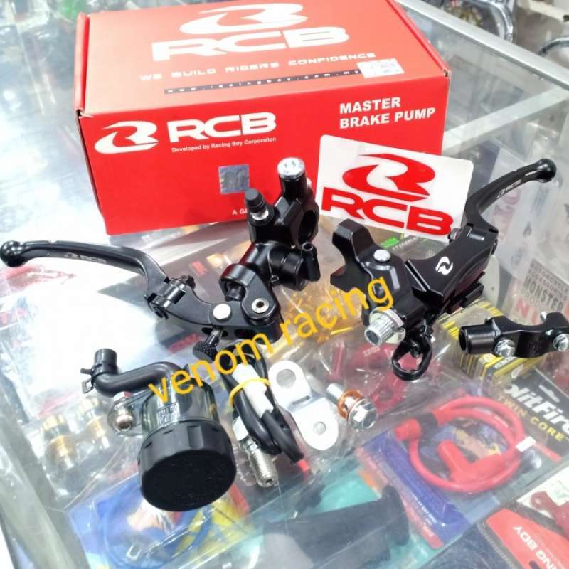 Promo Master Rem Rcb Radial S1 14mm Kanan Kiri 125/ Scoopy New - Merah Diskon 7% Di Seller ...