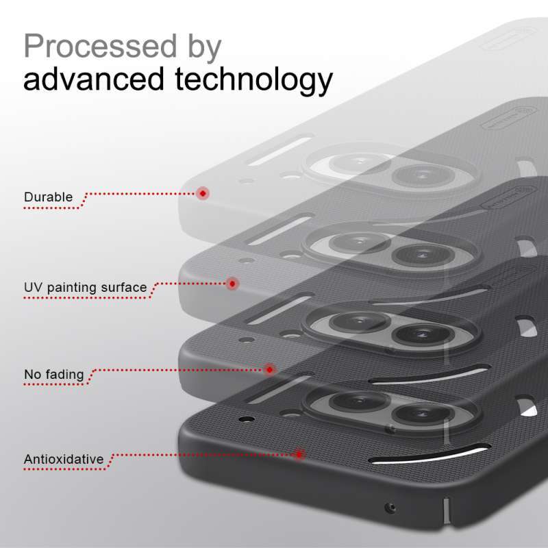 Promo Case Nothing Phone 2a Nillkin Frosted Shield Casing - White ...