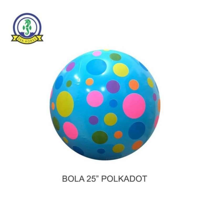 Promo Mainan Anak Balon Tiup Bola 21 Inch Lkadot Dof Sni Diskon 10% Di ...