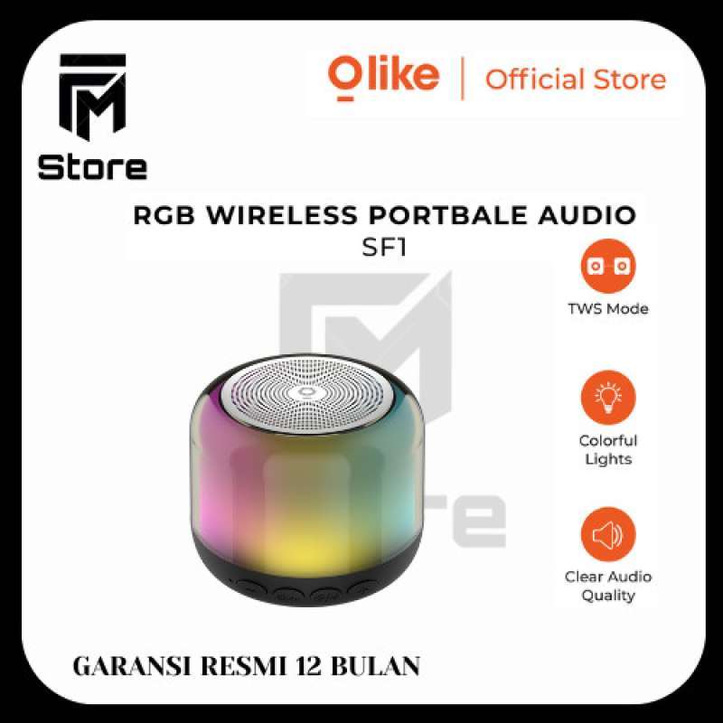 Promo Olike Speaker Rgb Wireless Portable Audio Sf1 Diskon 23% Di ...