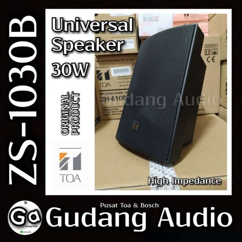 Promo Universal Speaker / Wall Speaker Toa Zs-1030b 30 Watt Diskon 23% Di Seller Ryoma Store ...