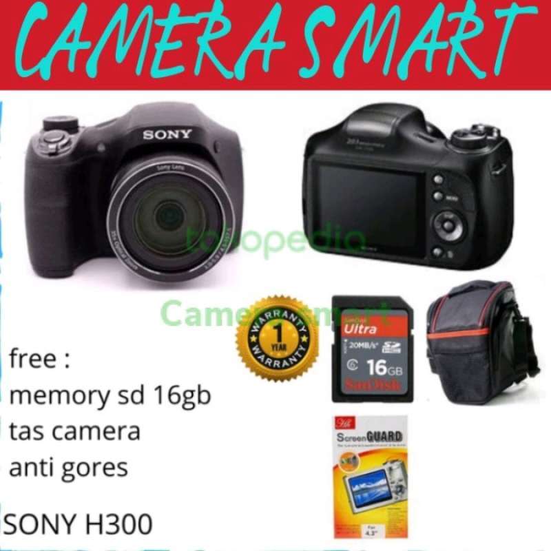 Promo Sony Cyber Shoot Dsc H300 Digital Camera/h300 Diskon 23% Di ...