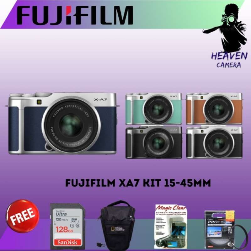 Promo Kamera Fujifilm Xa7 Kit 15-45mm / Fujifilm X-a7 Kit 15-45mm ...
