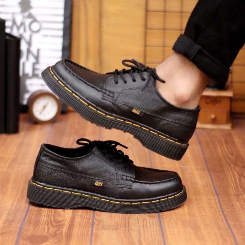 Promo Garage Sepatu Kerja Pria Formal Kulit Asli Mod Dockmart Low ...